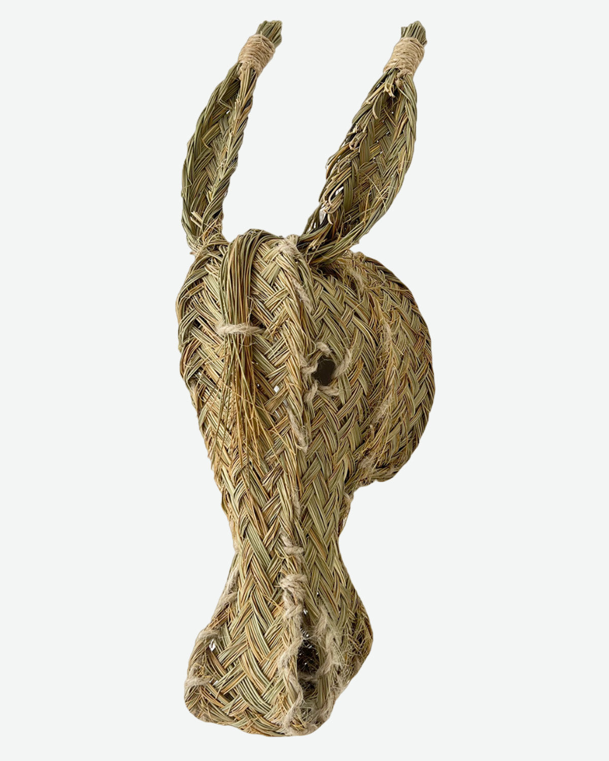 Cabeza de esparto Burrito - Decoración de pared con esparto natural ...